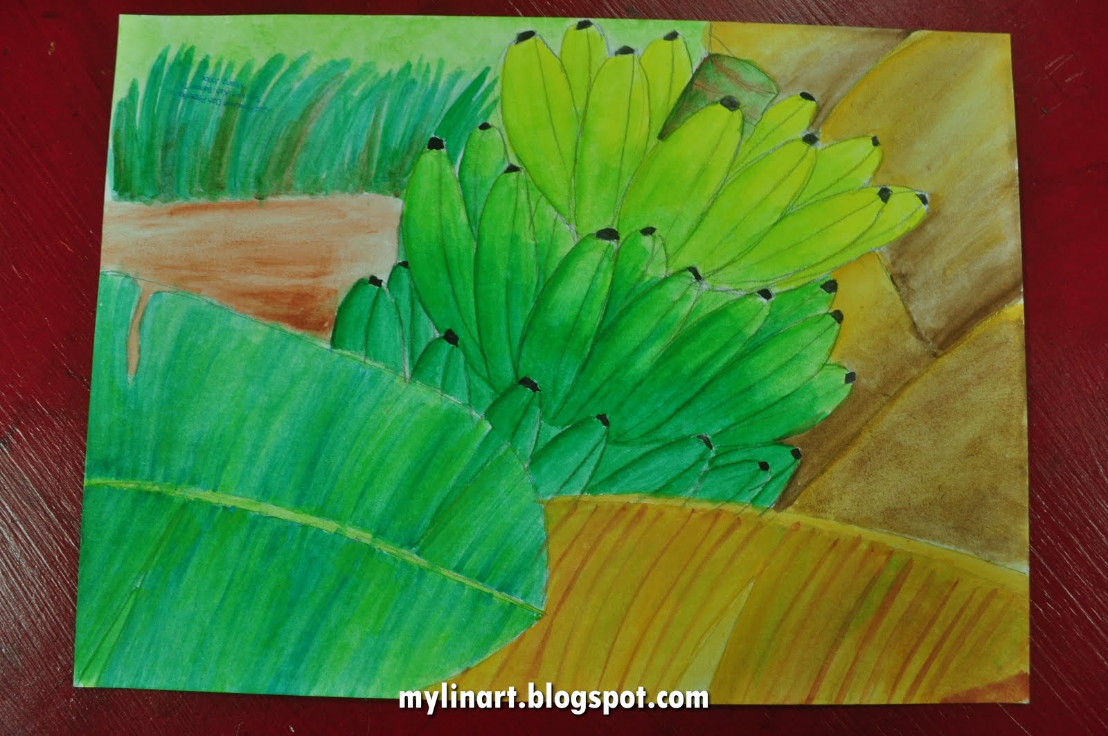 Setandan pisang | mylinart