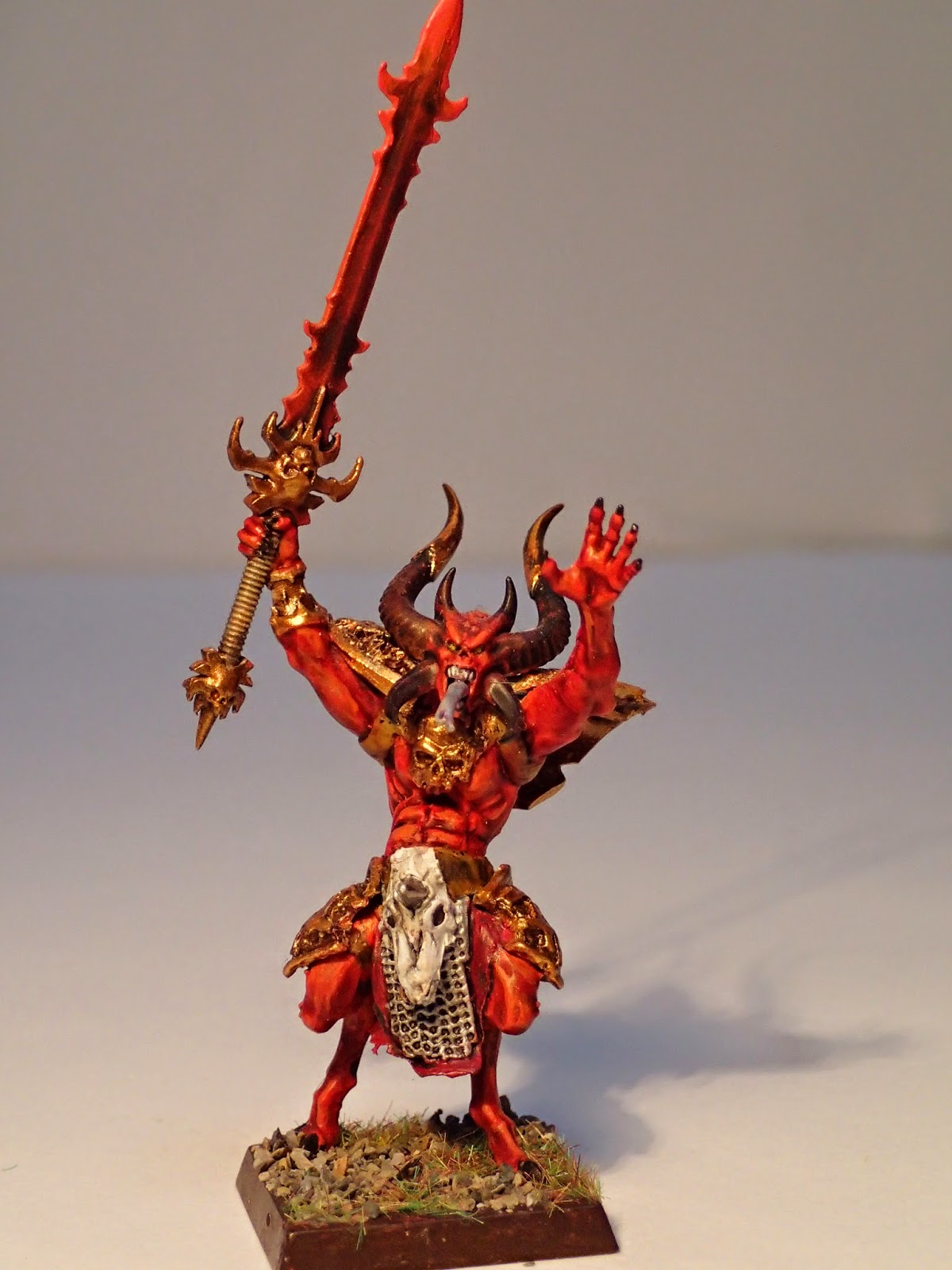The Greater Army of Khorne: Converted Bloodletters with corrected ...