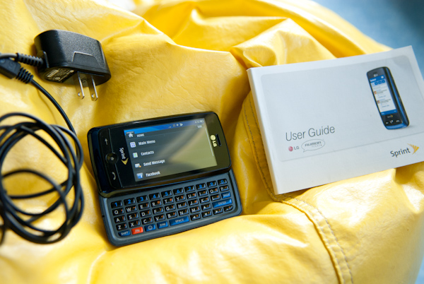 heygreenie: sprint rumor touch LN510 blue