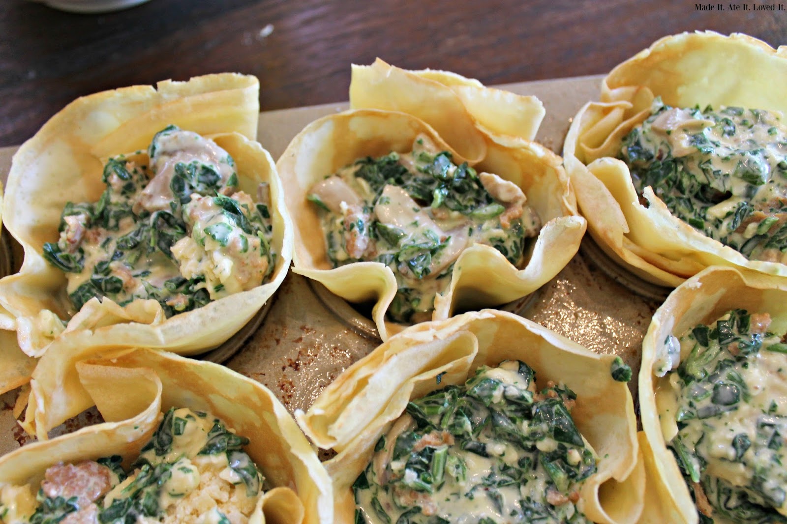 Florentine Crepe Cups - Made It. Ate It. Loved It.