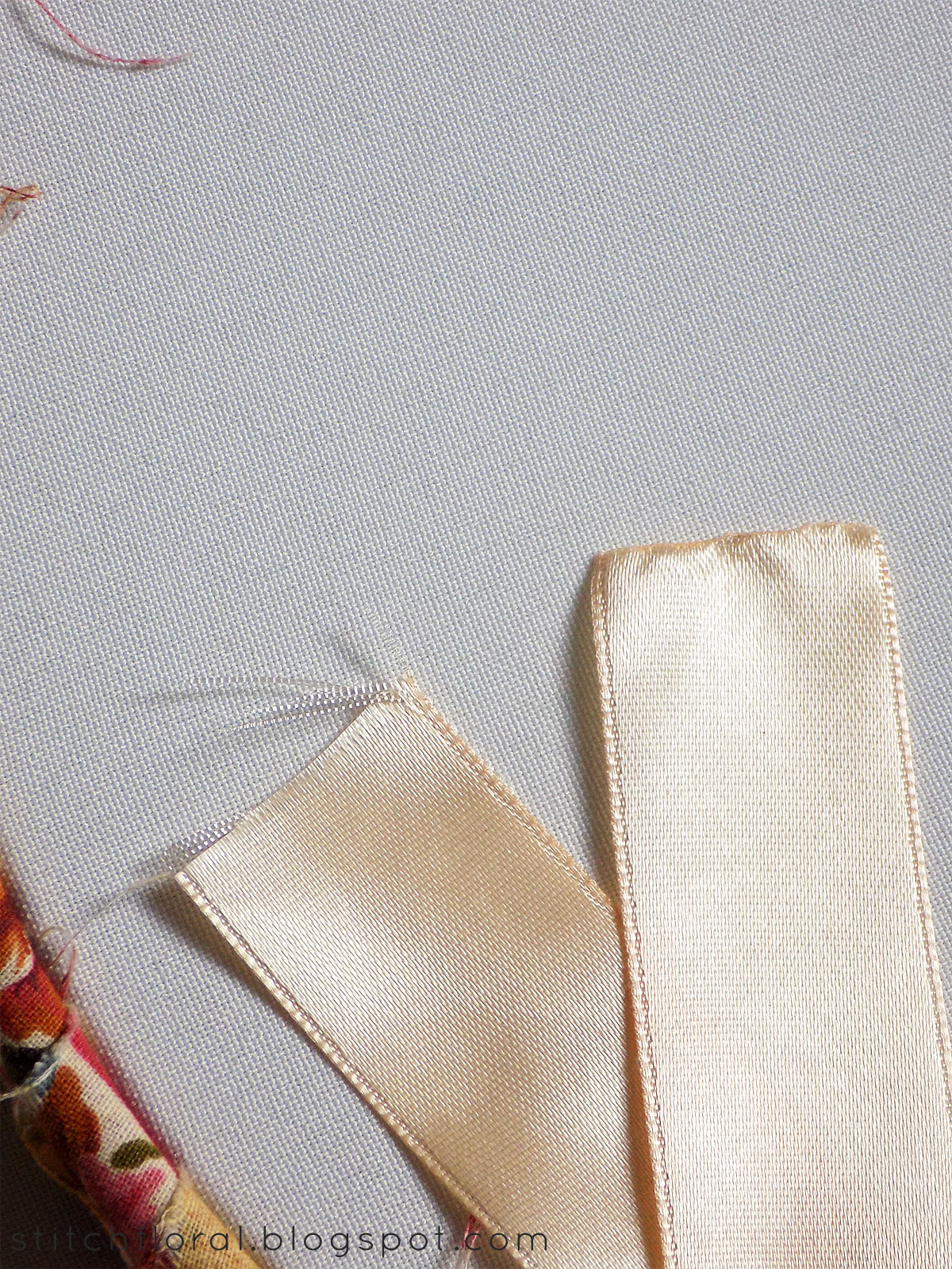 Ribbon embroidery for beginners - Stitch Floral