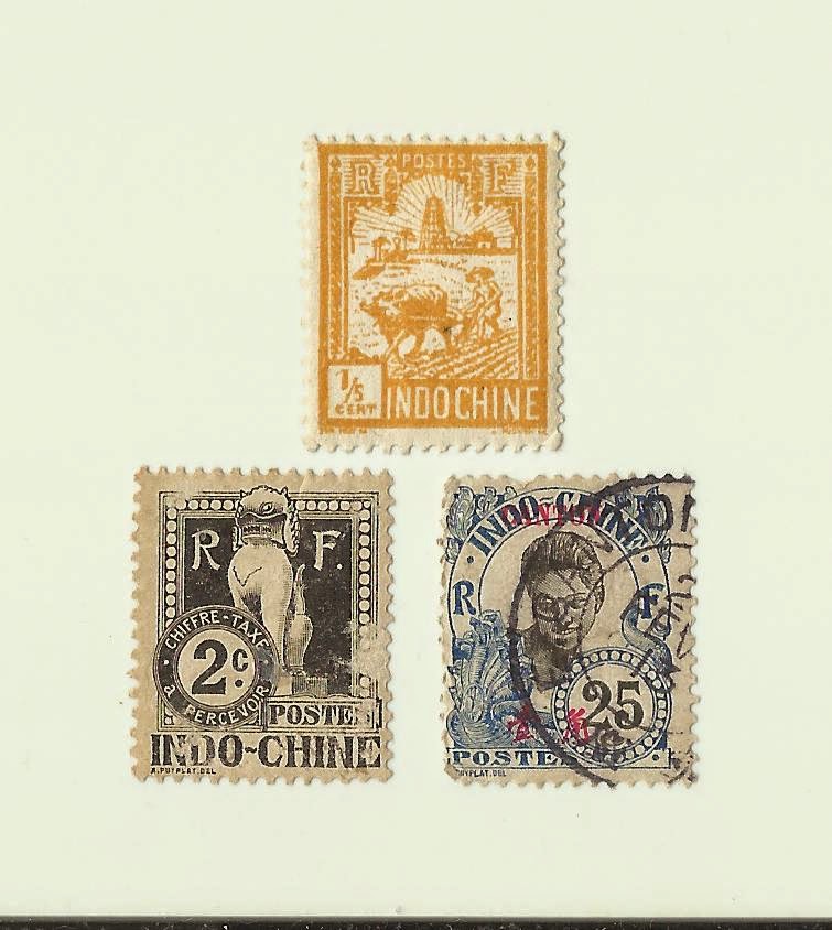 mizan matawang dan setem: Old Stamps Of French Indochina ( Now Vietnam ...