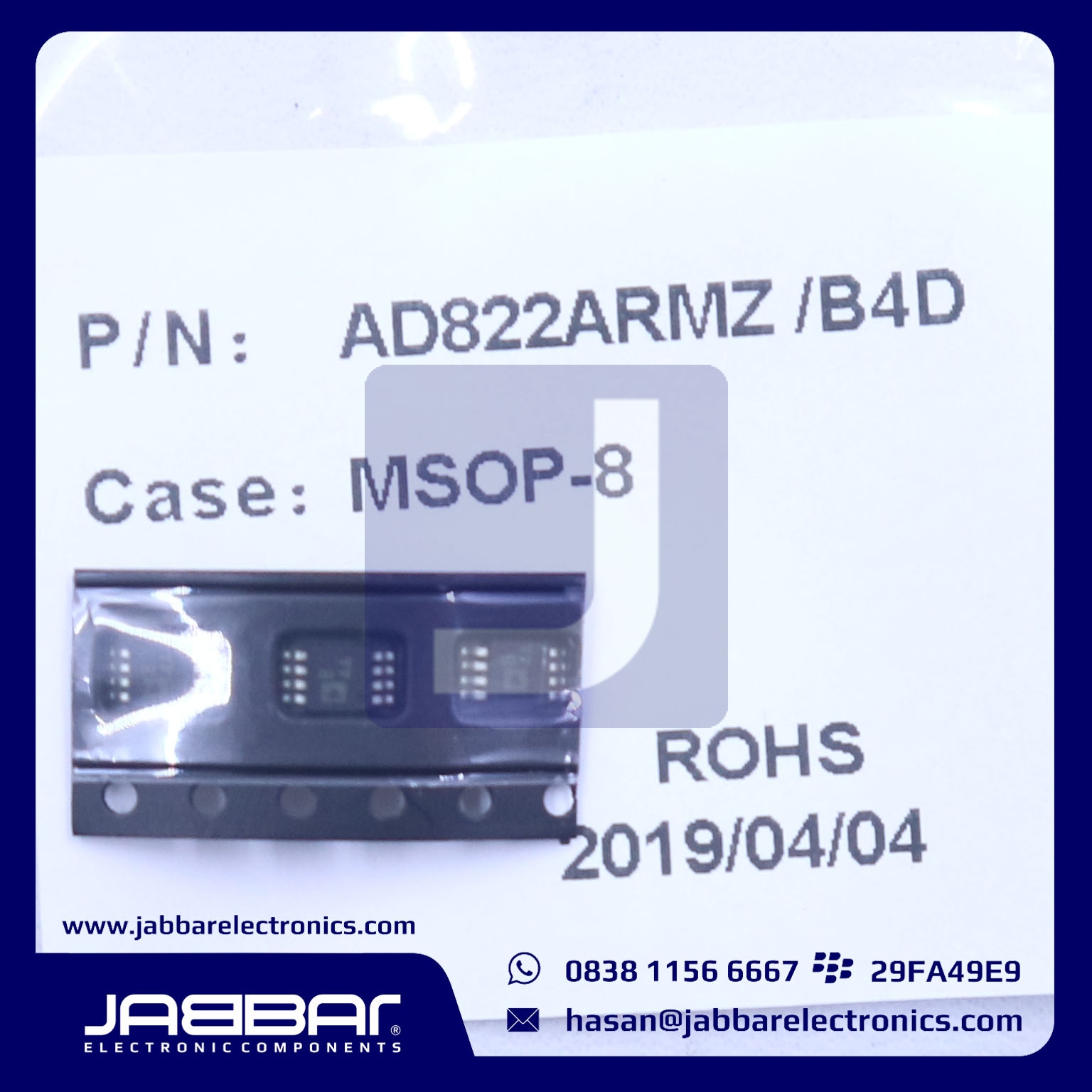 April 2019 ~ Distributor Supplier Komponen Elektronika