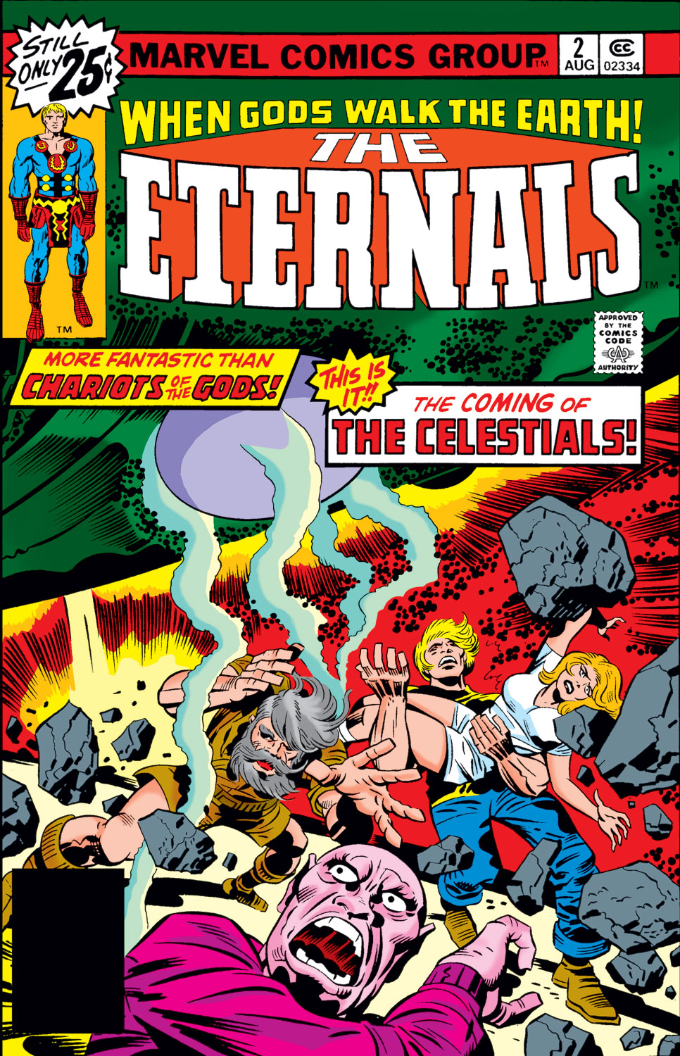 SNEAK PEEK : "Marvel's Eternals" : Celestials and Deviants