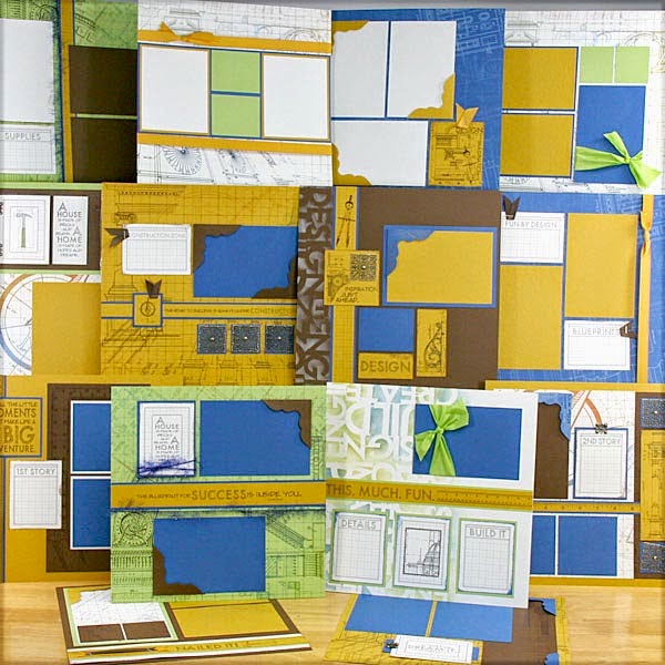 Club Scrap Creates: September 2014 - Blueprints Collection
