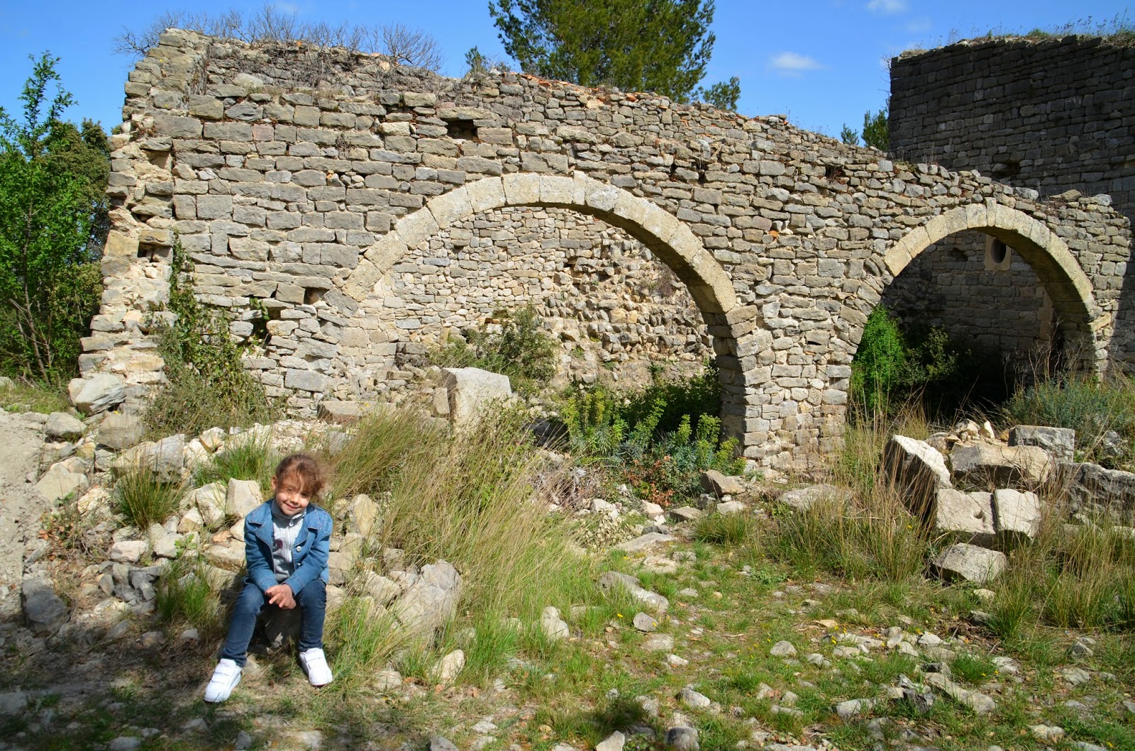 Voyages et escapades...: Les ruines oubliées du château de Montlaur