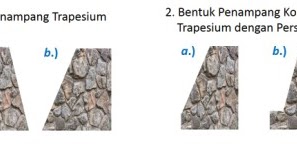 Bentuk dan Ukuran atau Dimensi Pasangan Batu - KUMPUL ENGINEER