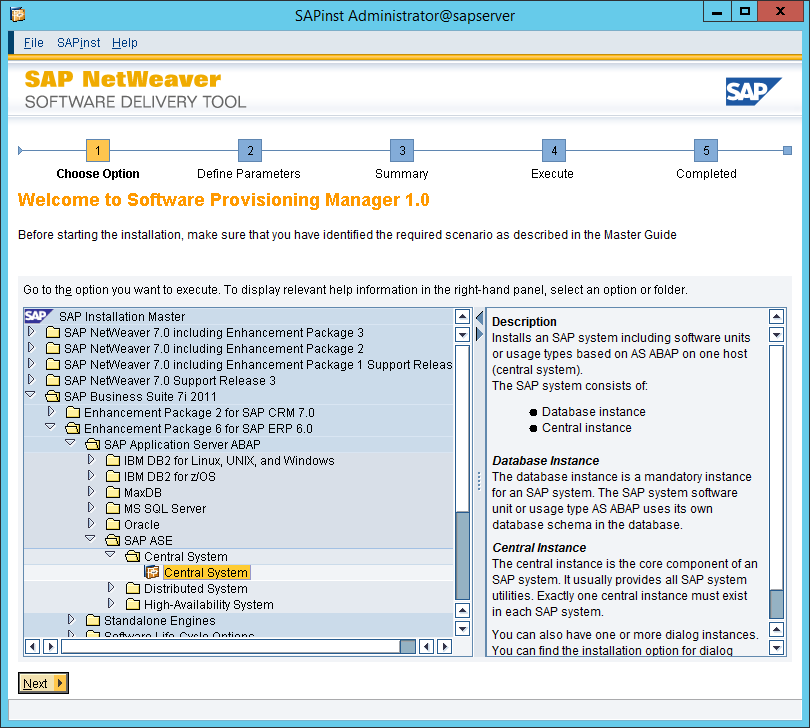 Sap Abap System Installation Sap Basis Genie