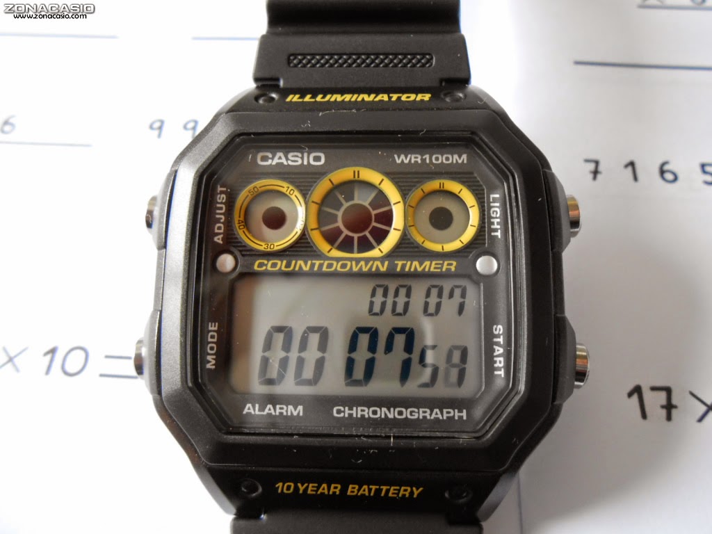 Zona Casio: Prueba: Casio AE-1300. Echa cuentas