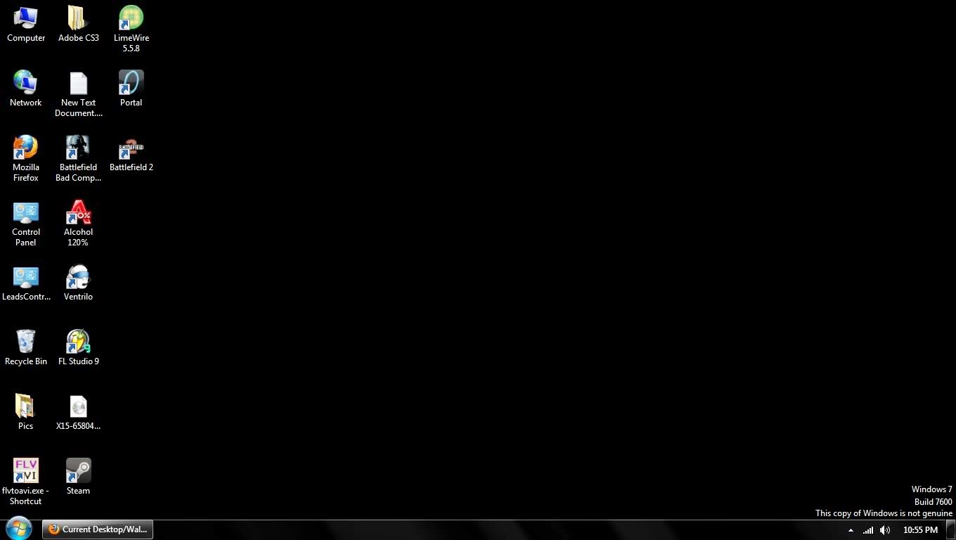 Cara Mengatasi Copy Windows 7 build 7601 Background Hitam - Blog Ghufron