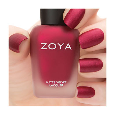 Zoya Re-Issues Four of the MatteVelvets! Pre-Order and Sale Information ...