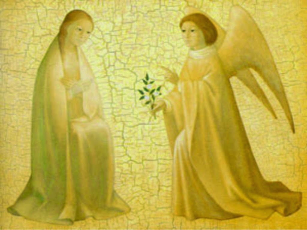 JEZUS en MARIA Groep.: BOODSCHAP VAN DE ENGEL AAN MARIA