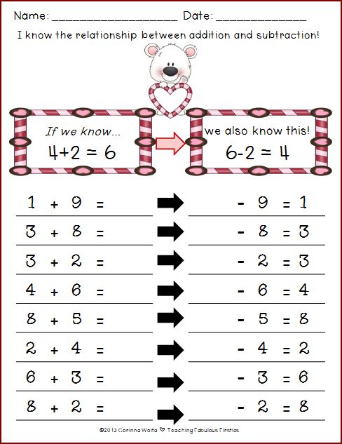 ♥Teaching Fabulous Firsties and 2nd Grade Smarties!♥: Sweet Treats Math!