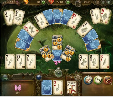 My Facebook Game List: Solitaire Fairytale