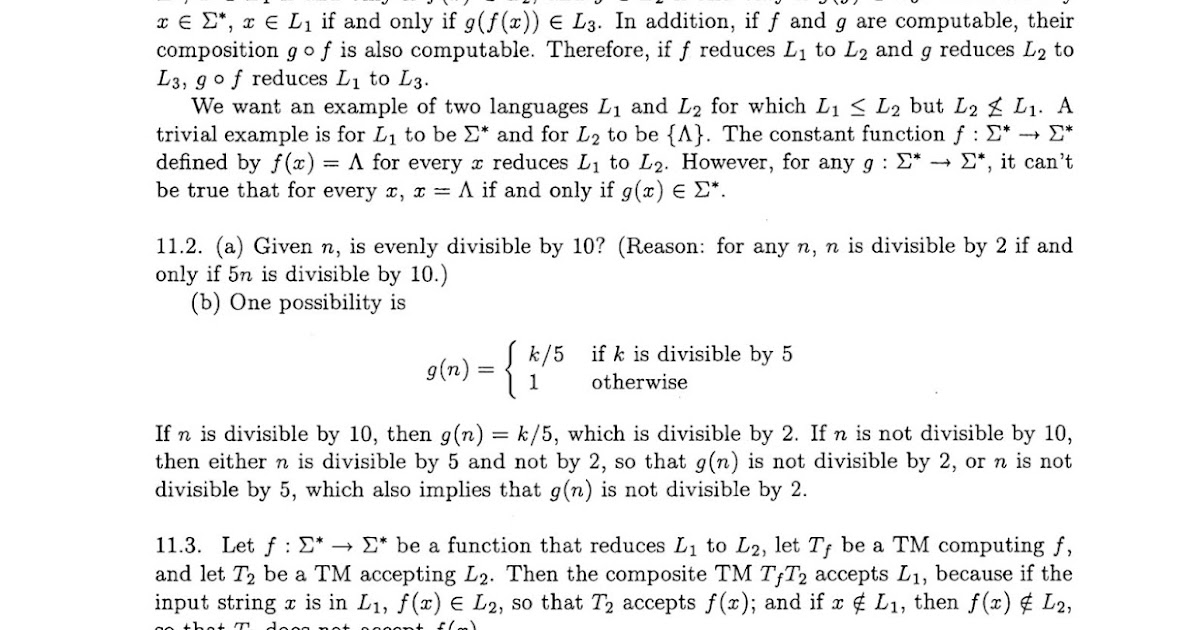 Theory of Computation
