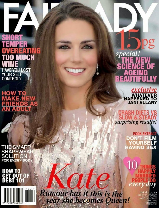 Kate Middleton Photoshoot for Fairlady Cover Magazine (February 2015 ...