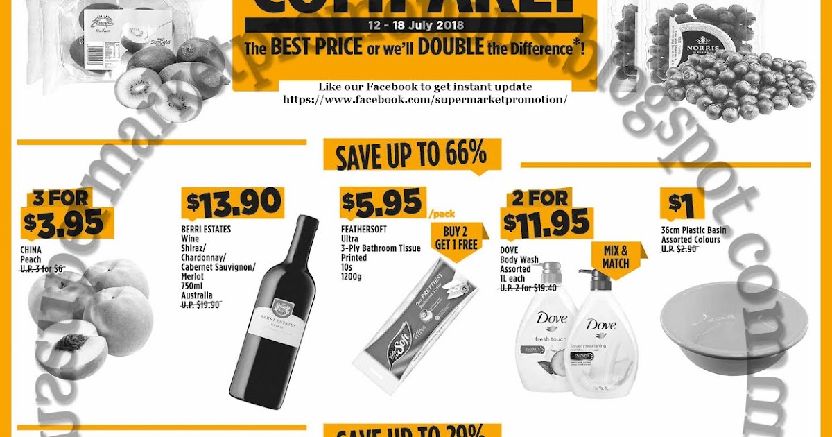 Giant Dare To Compare! Promotion 12 - 18 July 2018 ~ Supermarket Promotions