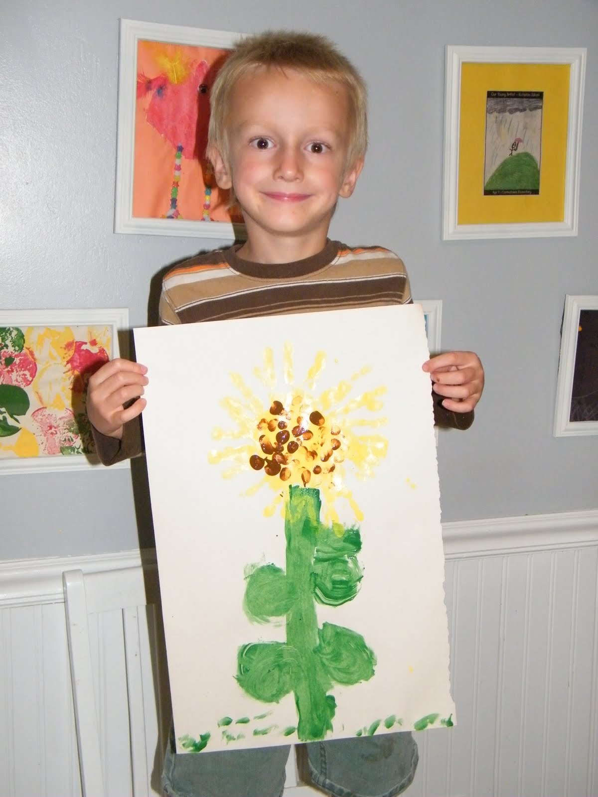 Adventures-In-Mommy-Land: Sunflowers (book and craft activities)