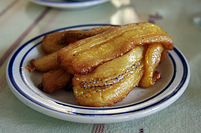 El Cocinero Loko: Oguedê: Banana frita no Azeite-de-Dendê A banana foi ...