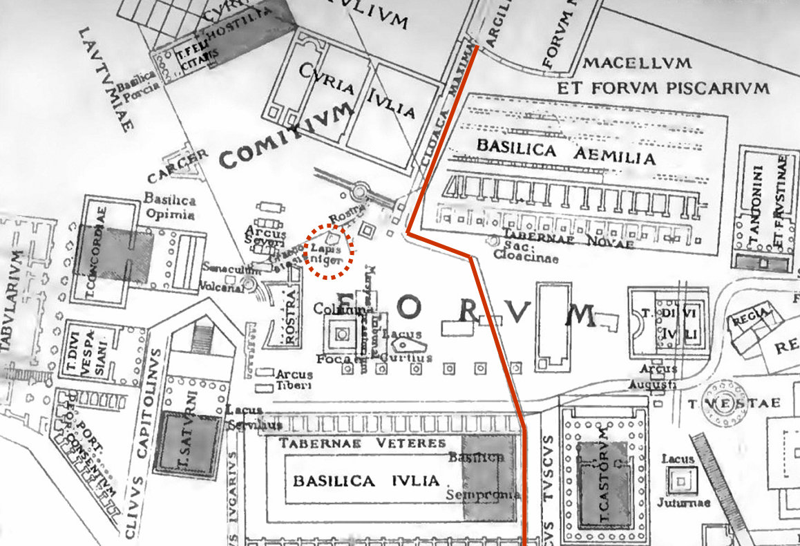 Algargos, Arte e Historia: EL LAPIS NIGER Y LA CLOACA MÁXIMA. NUEVAS ...
