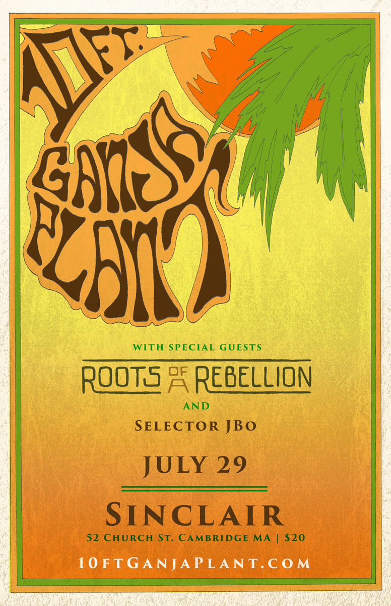 10 Ft Ganja Plant: 2017