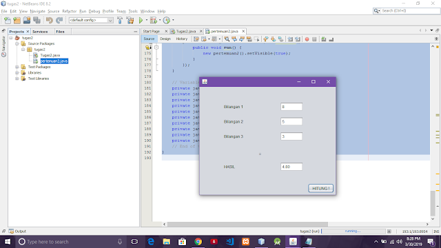 GUI SWING PADA JAVA NETBEANS