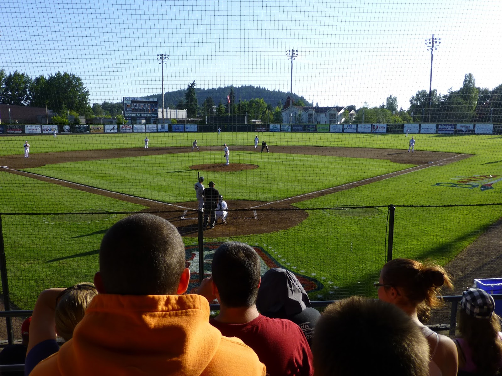 The Evans Family: Bellingham Bells Baseball
