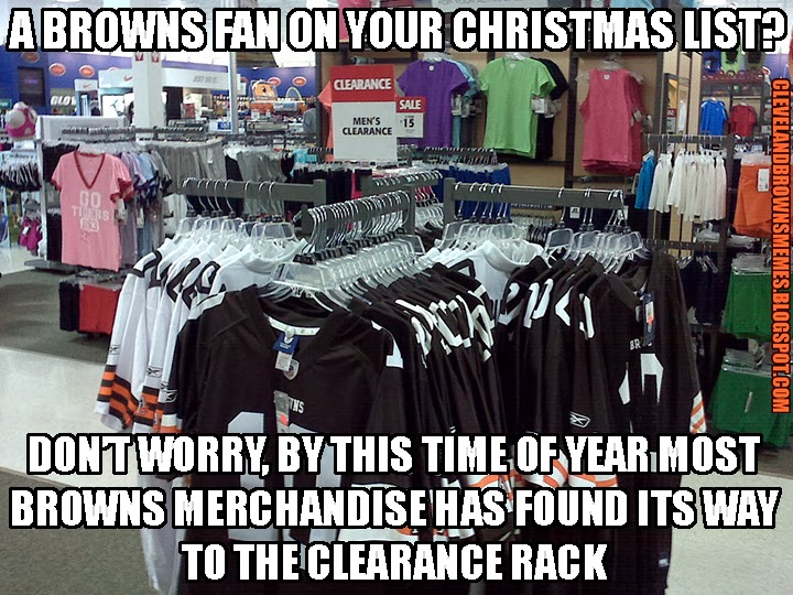 Cleveland Browns Memes: ONLY TWO WEEKS LEFT UNTIL CHRISTMAS