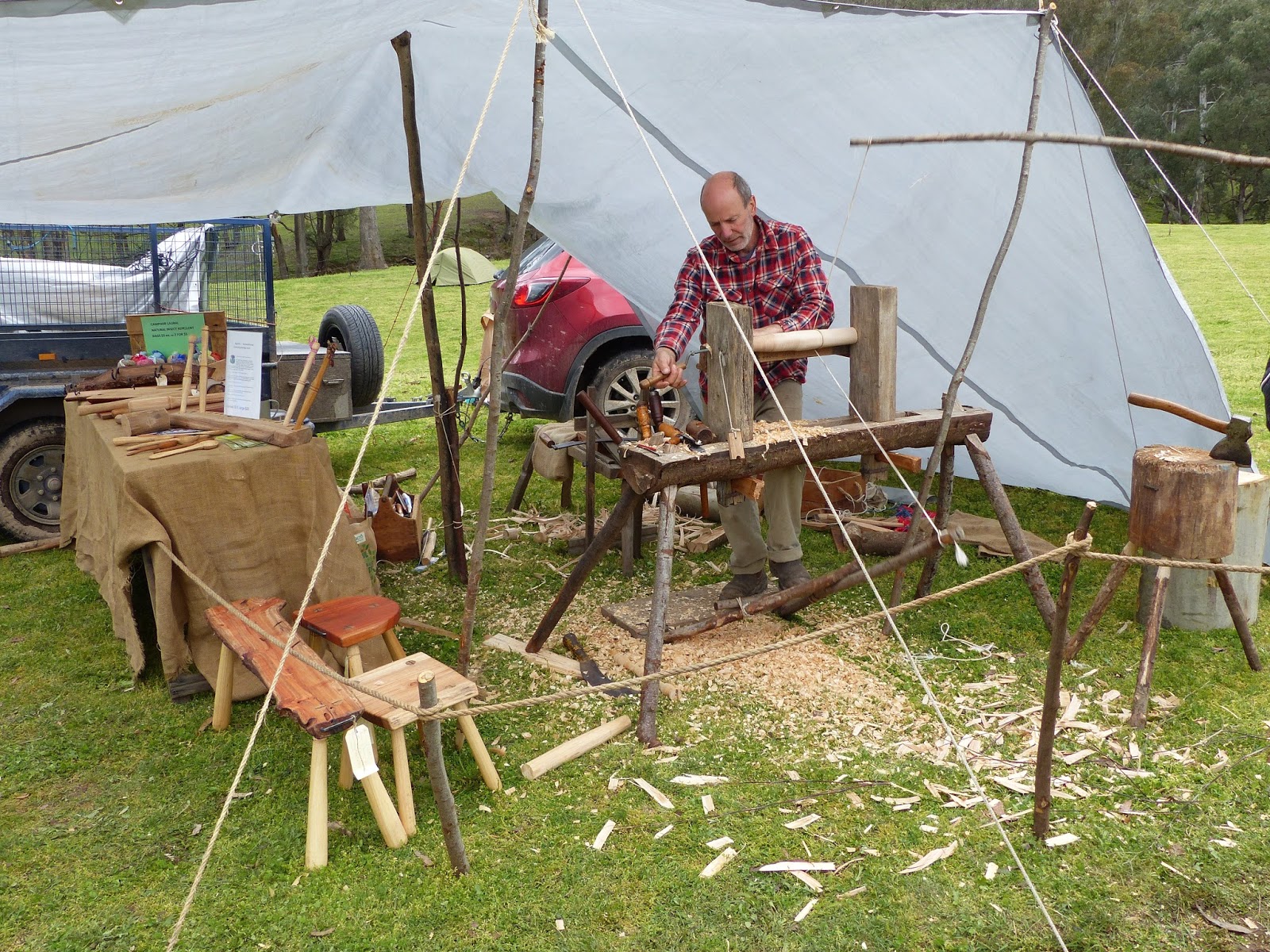 Pragmatic Sustainability: Green woodworking with the Leura Bodger