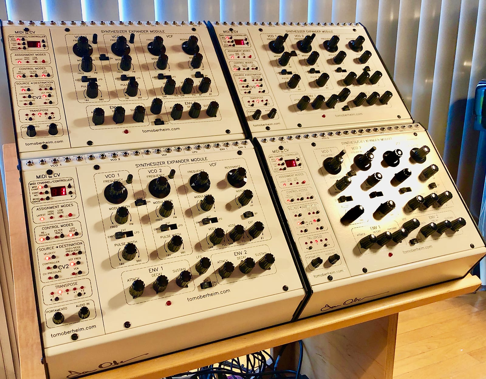 MATRIXSYNTH: Tom Oberheim 4 OBERHEIM SEM Pro MIDI to CV Model (4 units)