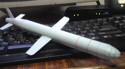Papercraft - Missile BGM-109 Tomahawk - Papercraft4u | Free Papercrafts ...