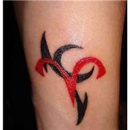 Tatuaje zodia Berbec