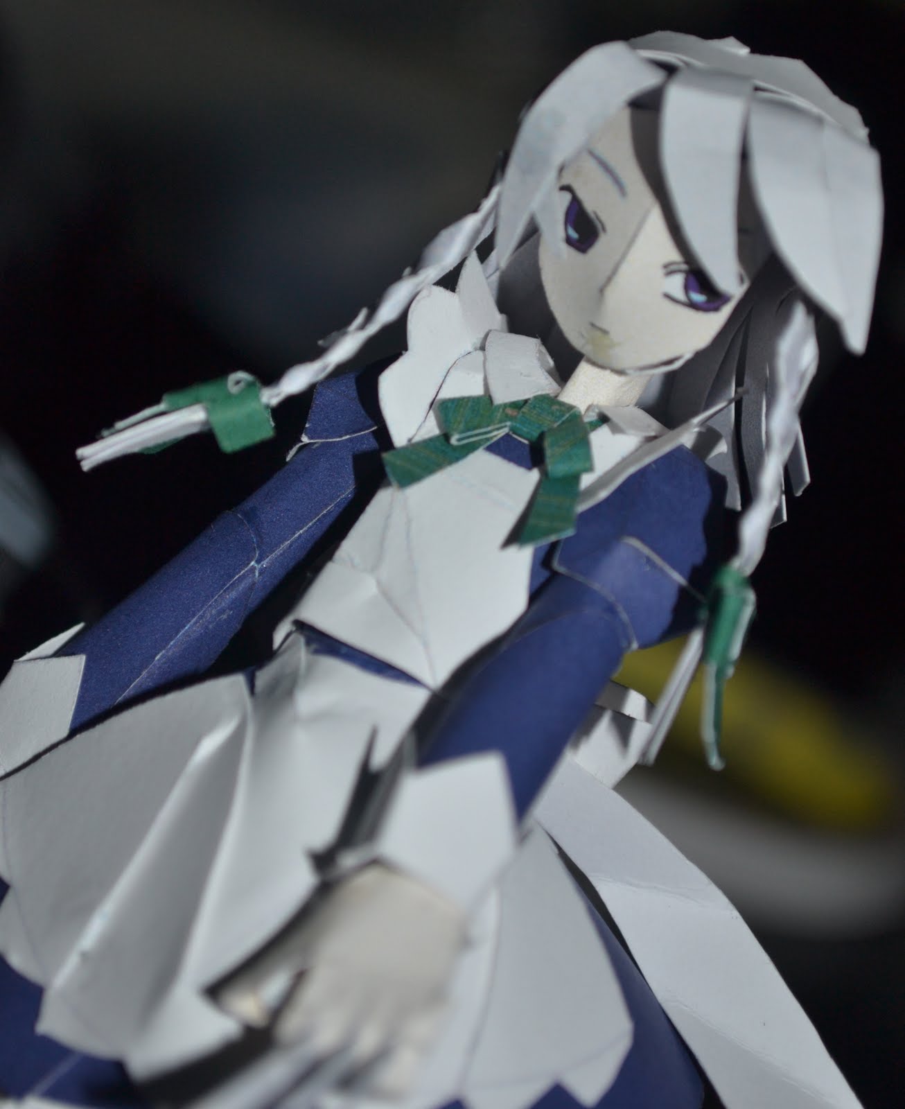 Turtle Royalty.: Papercraft : Sakuya Izayoi