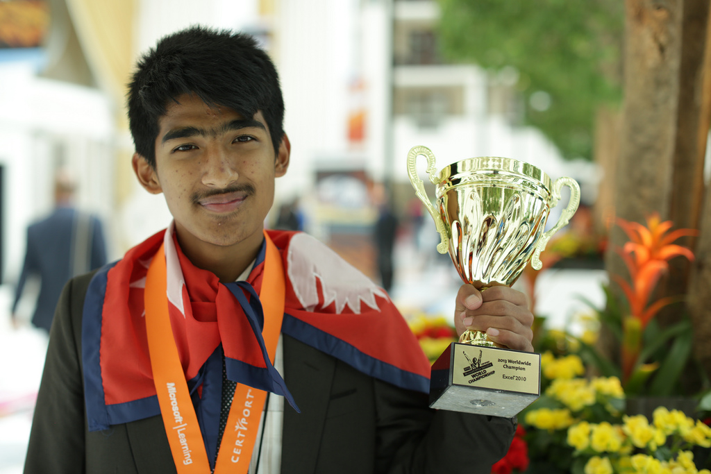 Himal Shrestha from Nepal Named Microsoft Excel 2010 World Champion