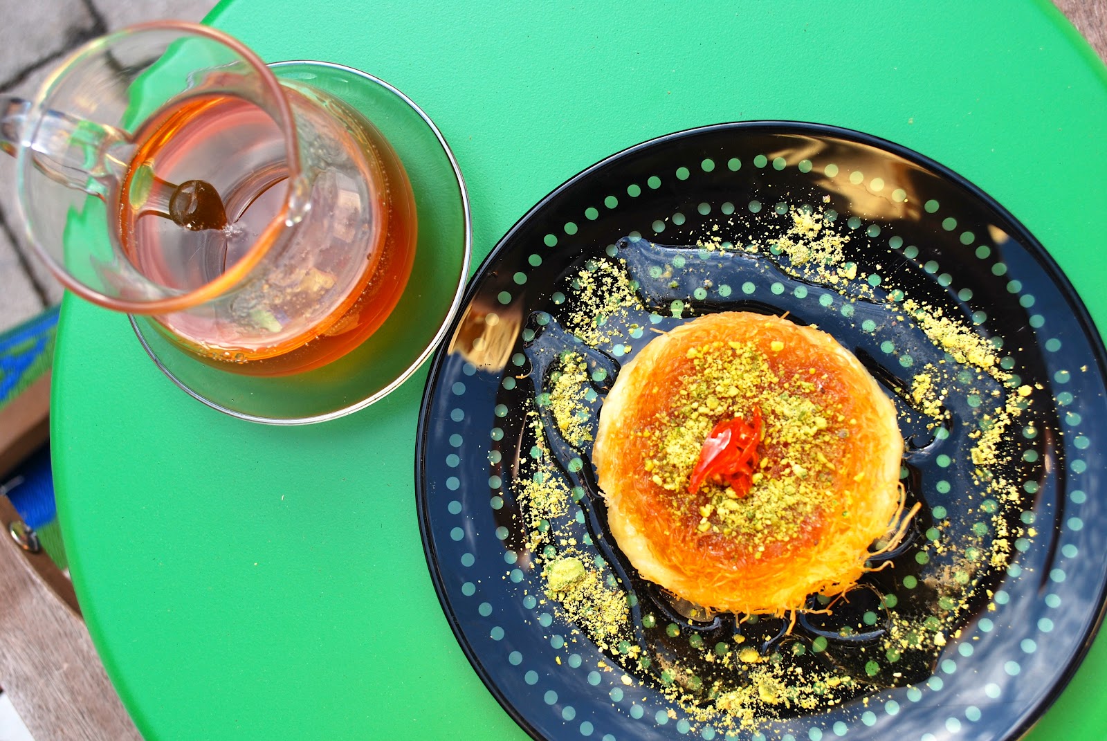 Reinventing Nadine: Osmaleeye bil Jibne or Turkish Kunefe عثملية بالجبن