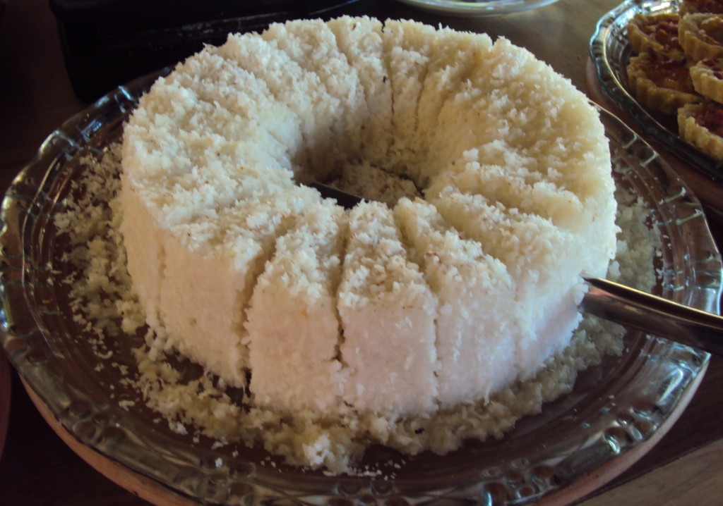 Receitღs de Donღ Dinhღ: Cuscuz Doce