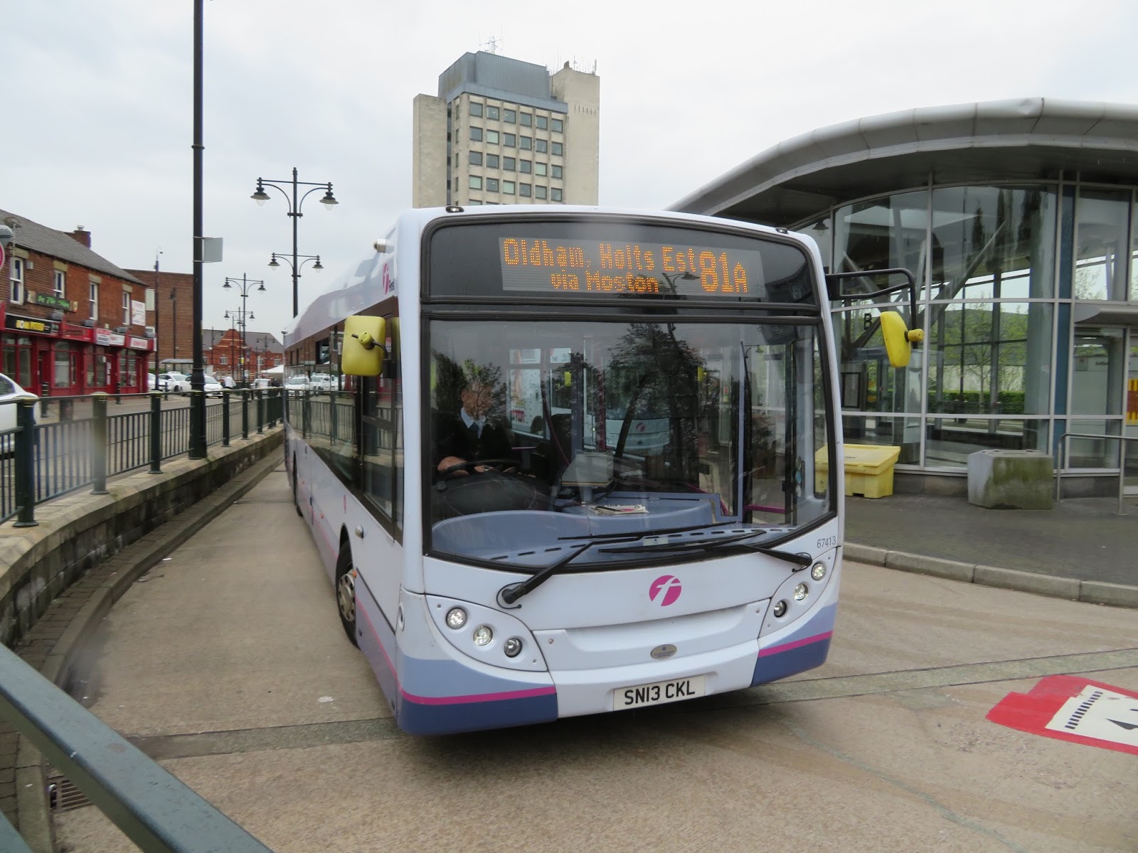 North West Bus Cam: Oldham Bus Station