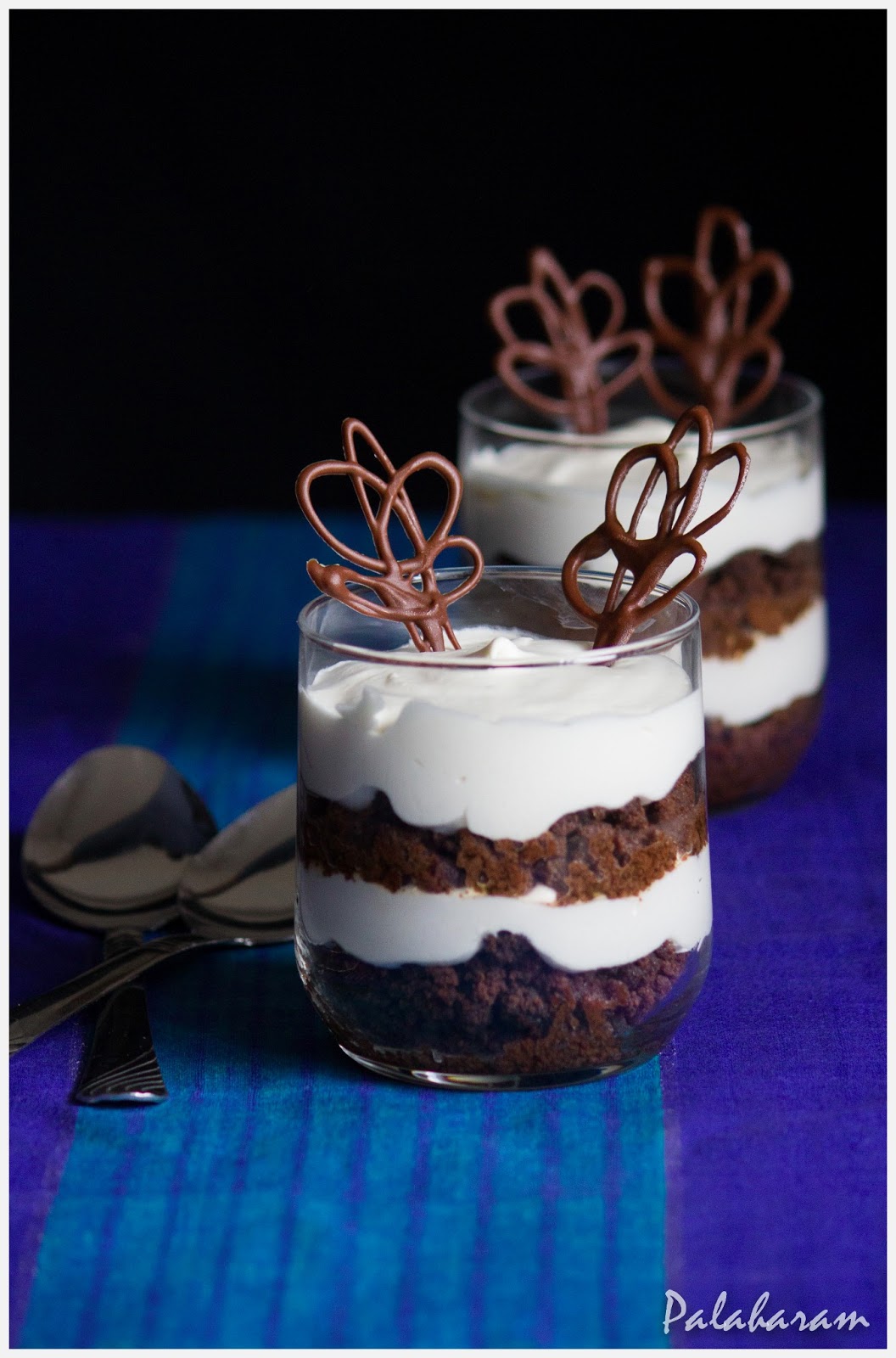 Palaharam: Verrine ~ A Blend of Cream and Chocolate