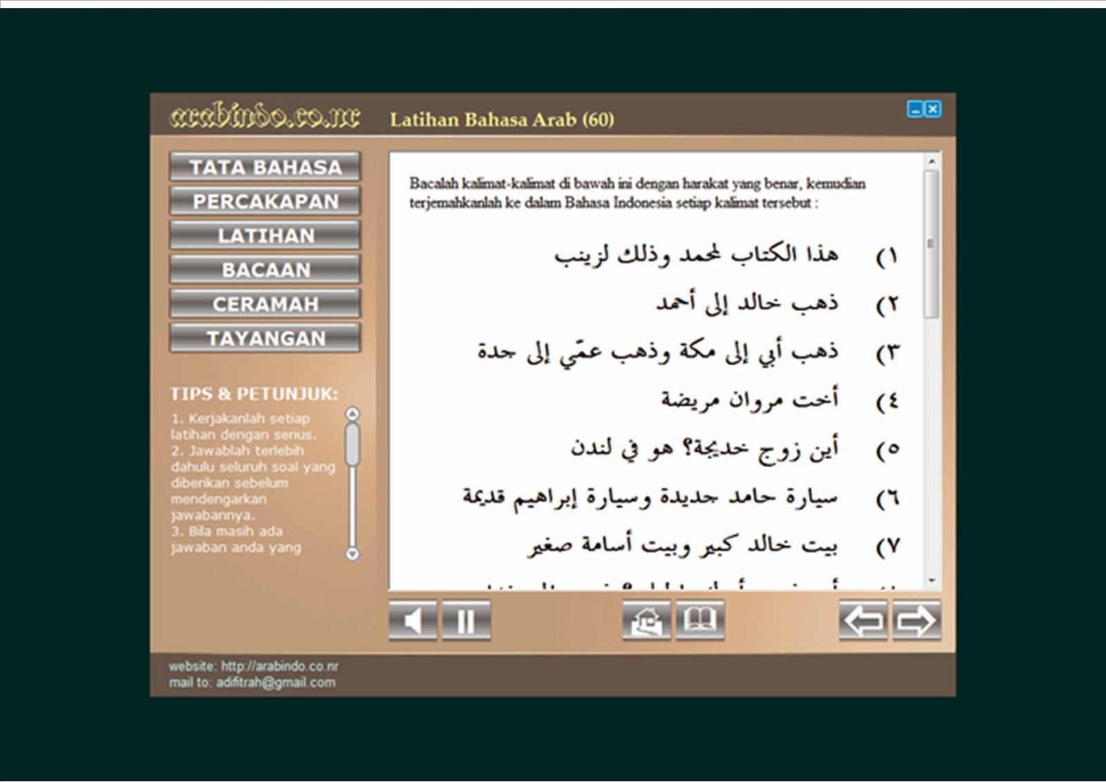 Media Pembelajaran Bahasa Arab Digital Terlengkap
