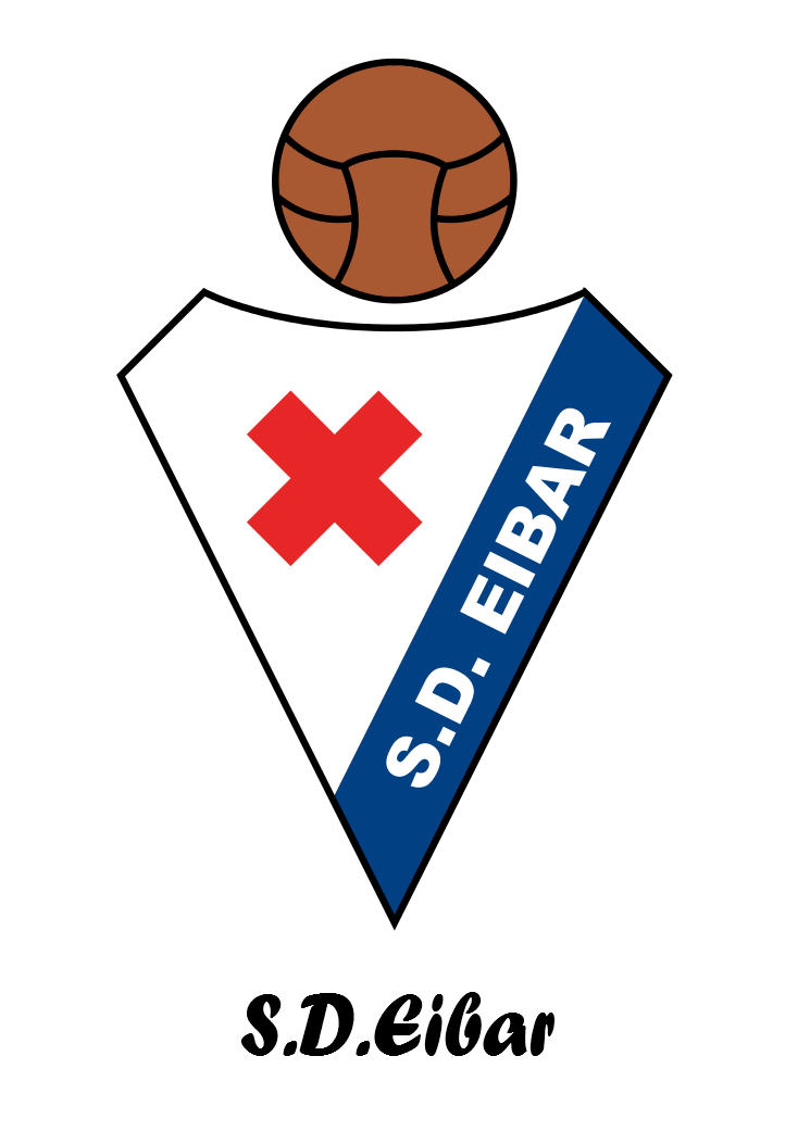 Dibujos para Colorear, Pintar , imprimir.....: ESCUDO DE S.D.EIBAR