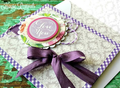 I hope this encourages you to try designing cards using what you have ...