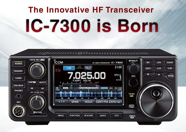 IC-7300 - Icom IC-7300 SDR HF/6m Transceiver: Icom IC-7300 official ...