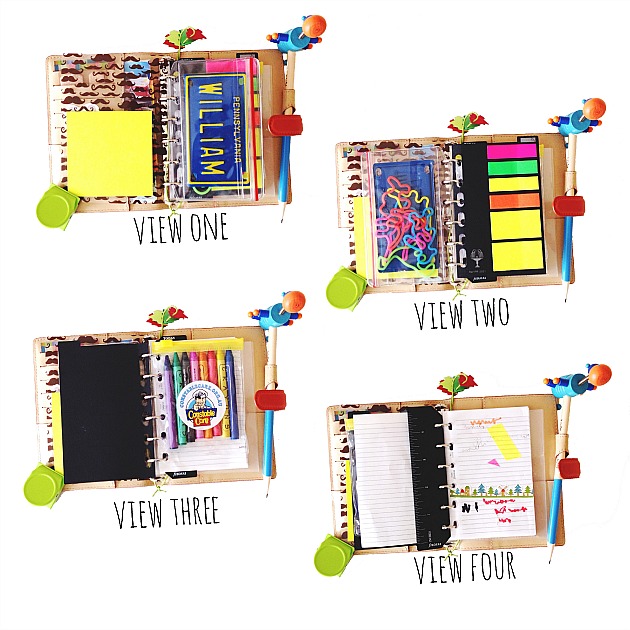 The Journal Diaries- Filofax for kids / Seaweed Kisses