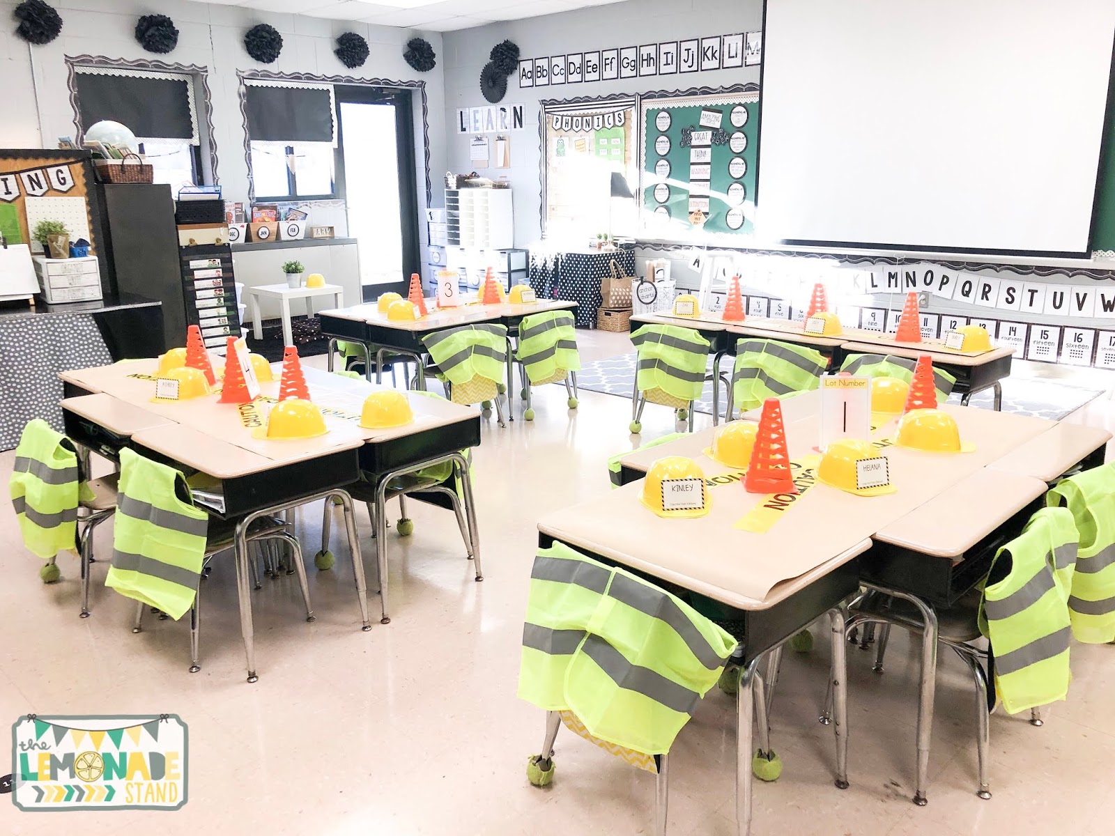 Construction Classroom Transformation | The Lemonade Stand