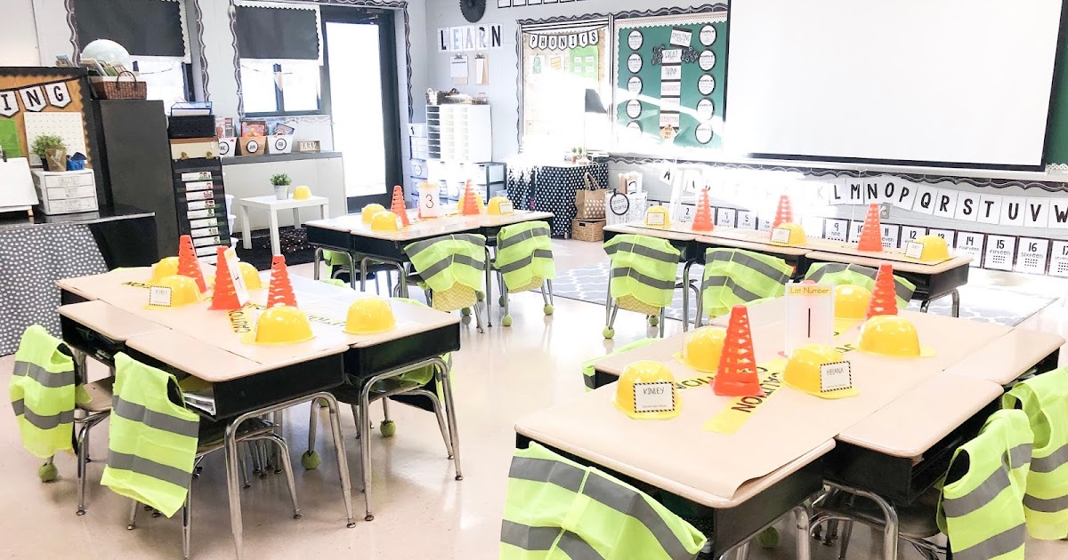 Construction Classroom Transformation | The Lemonade Stand