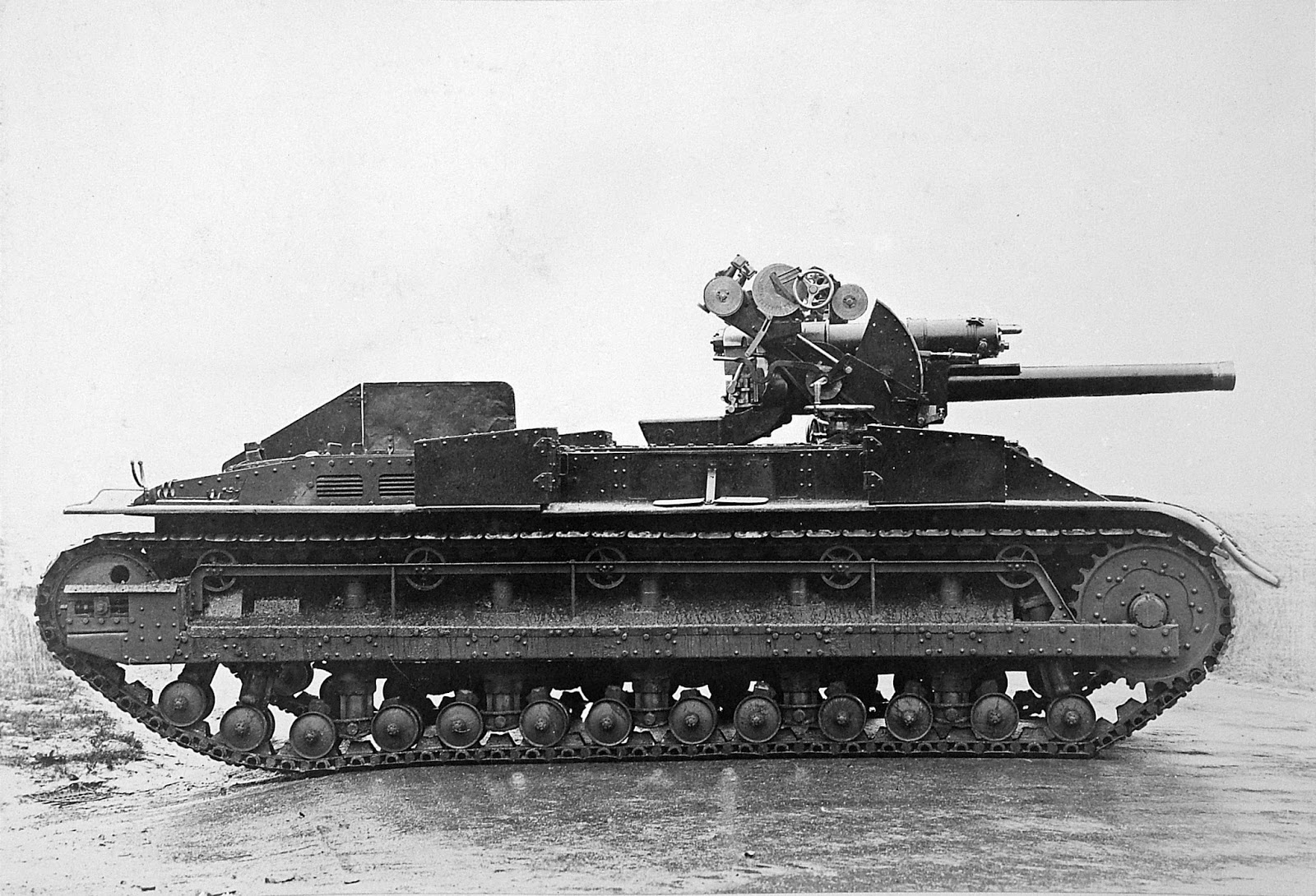 Interwar Tank Development: Birch Gun, 1925