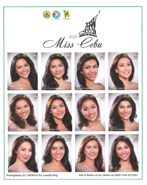 Miss Cebu 2013, Official Candidates Announced! - FaceCebu | Cebu ...