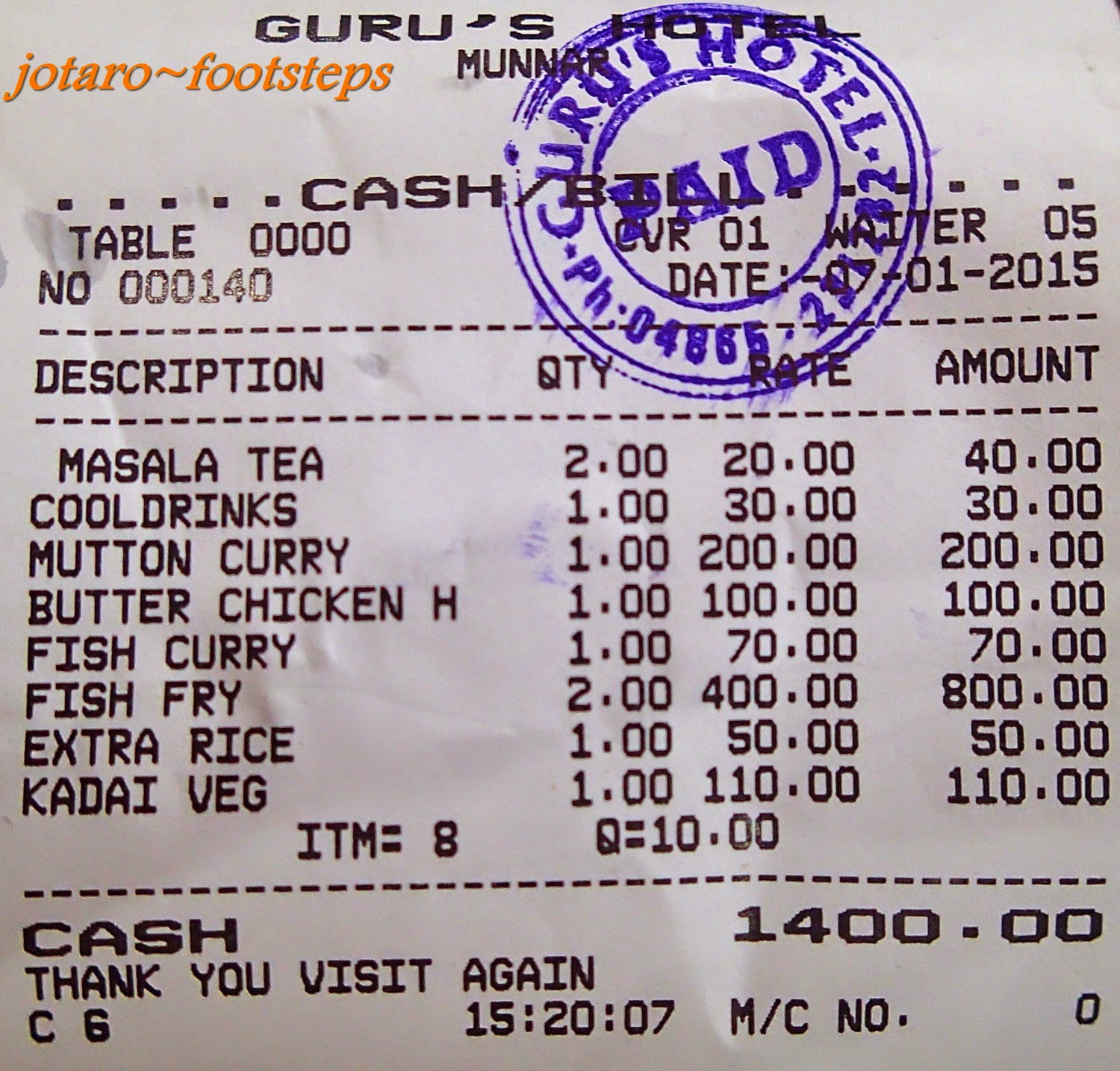 Footsteps - Jotaro's Travels: YummY! - Kerala Curries & Spice Shop @ Guru's