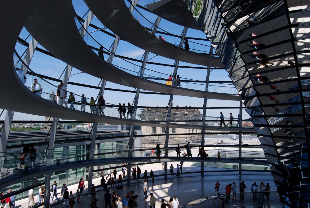 El Plan Z Arquitectura: Norman Foster, Cúpula del Reichstag