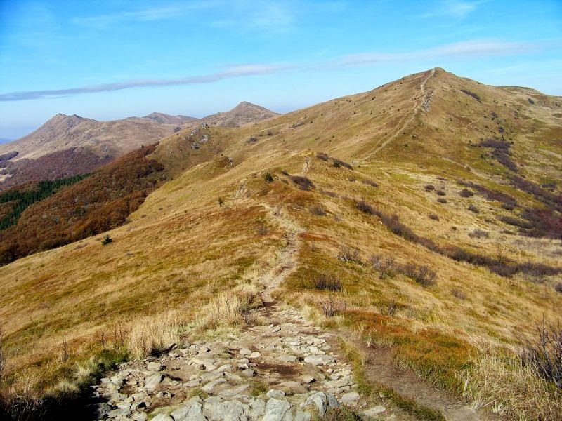 Na szlakach górskich i niegórskich: Bieszczady: Rozsypaniec, Halicz i ...